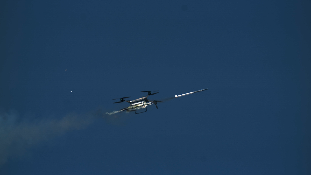 Major step towards low-cost Uncrewed Air System launched munitions to ...