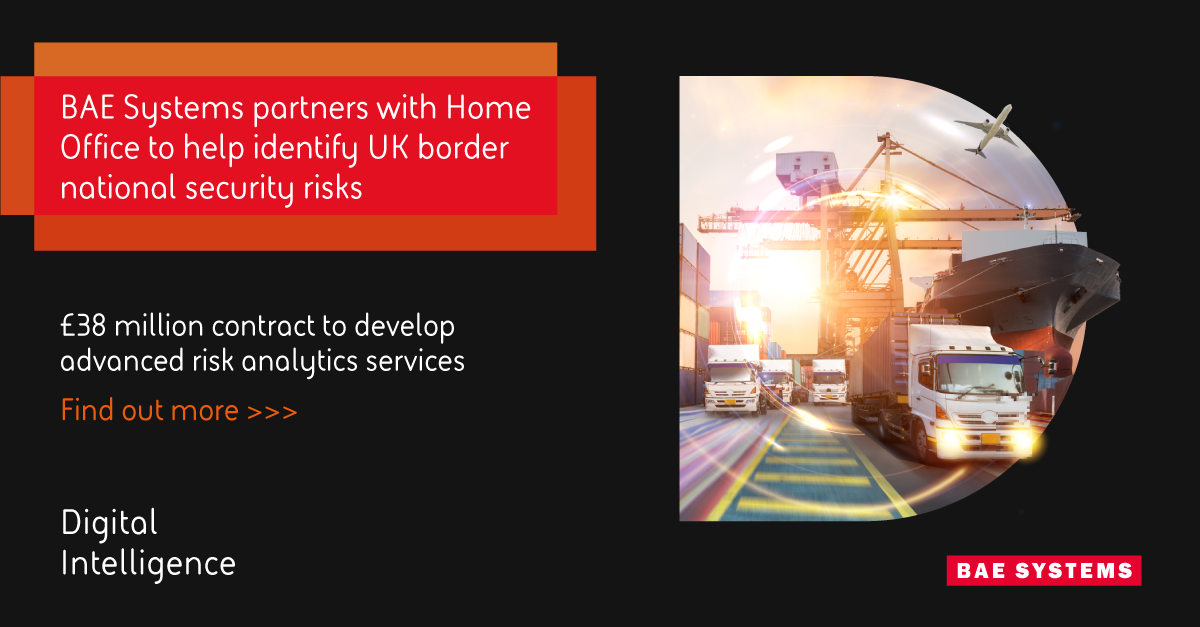 BAE Systems partners with Home Office to help identify national ...