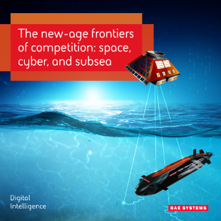 The new-age frontiers of competition: space, cyber, and subsea