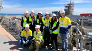 Derby District High School visit RAAF Base Pearce and Henderson shipyard