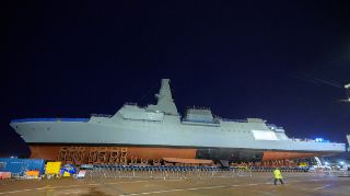 First Type 26 Frigate to enter the water for the first time