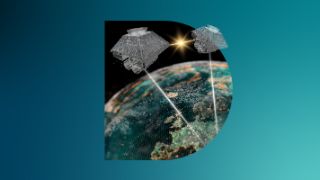 Low Earth orbit satellite cluster to provide secure digital military ...