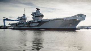 Queen Elizabeth Class aircraft carrier support